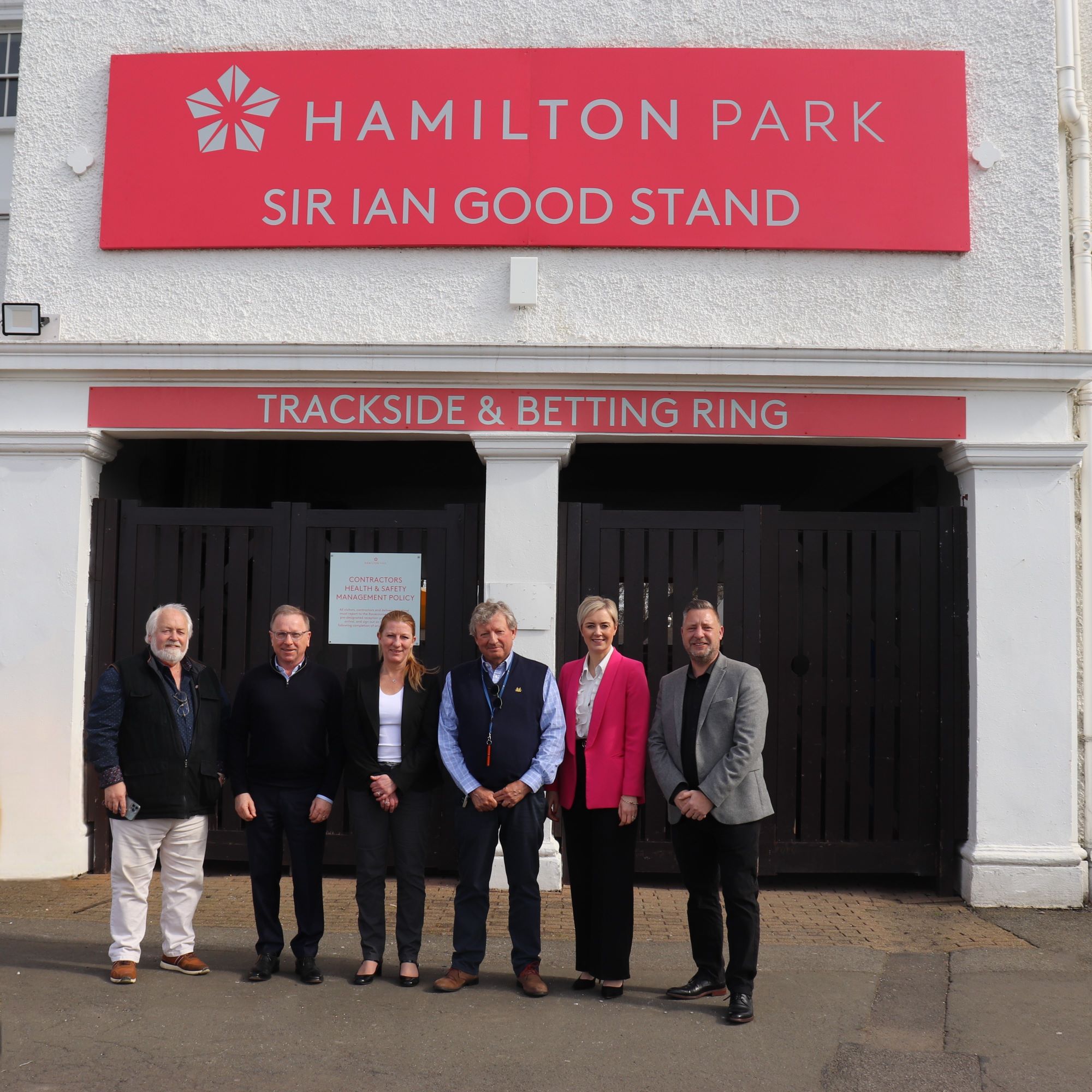 Hamilton Park Names Grandstand in Memory of Late Chairman Sir Ian Good ...